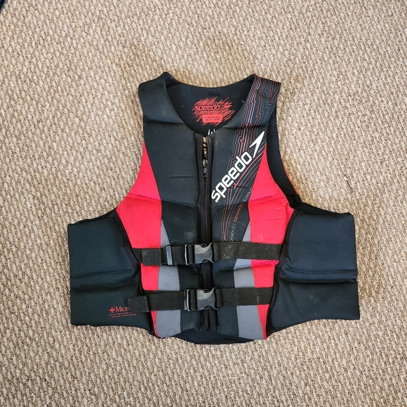 Speedo | Swim | Speedo Hydro Tech Neoprene Pfd Life Jacket Adult Xxl ...